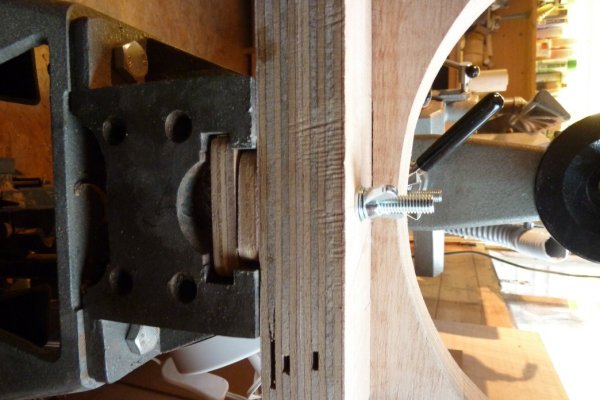 3 Wheeled Steady Rest – Phil Bristow | Hampshire Woodturners Association